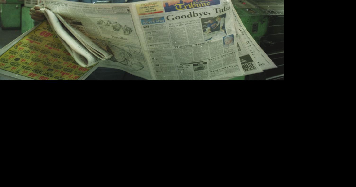 Throwback Tulsa: 25 years ago, we said goodbye to The Tulsa Tribune