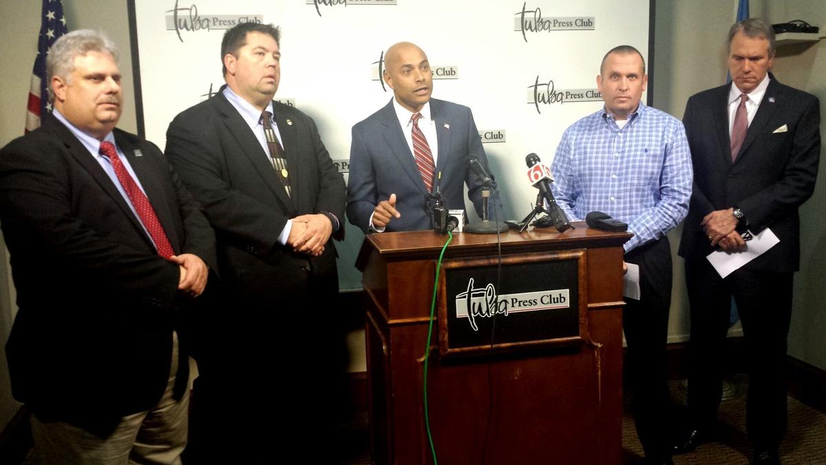 Tulsa Sgt. Luke Sherman announces run in four-year sheriff's race