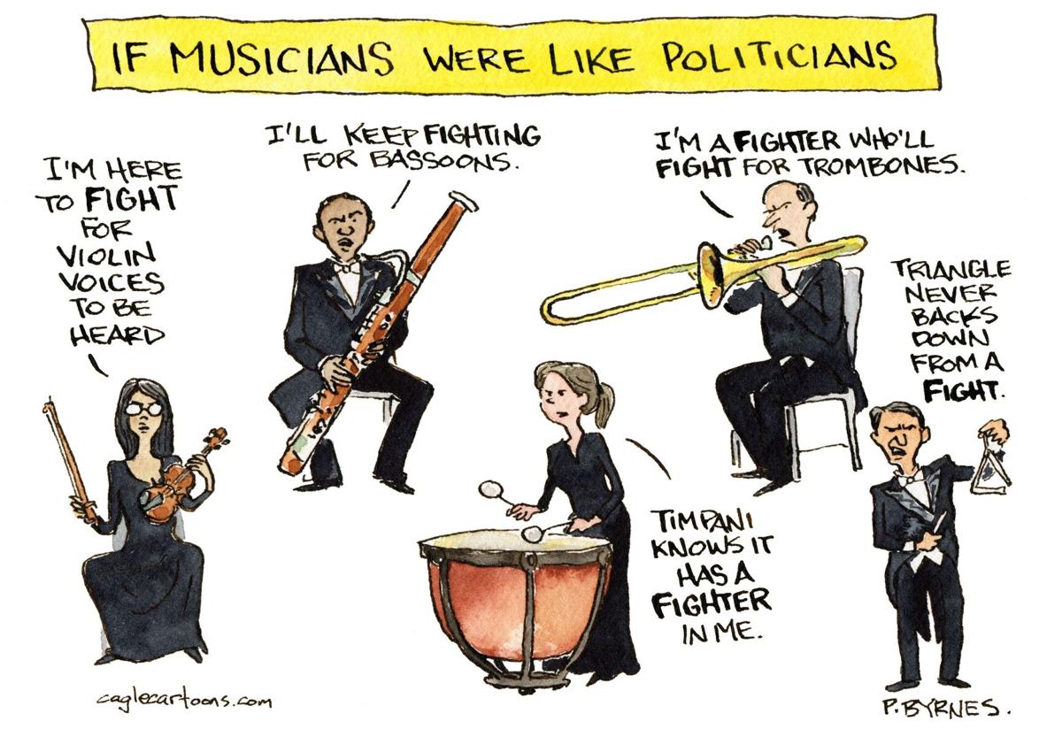Cartoon: American symphony