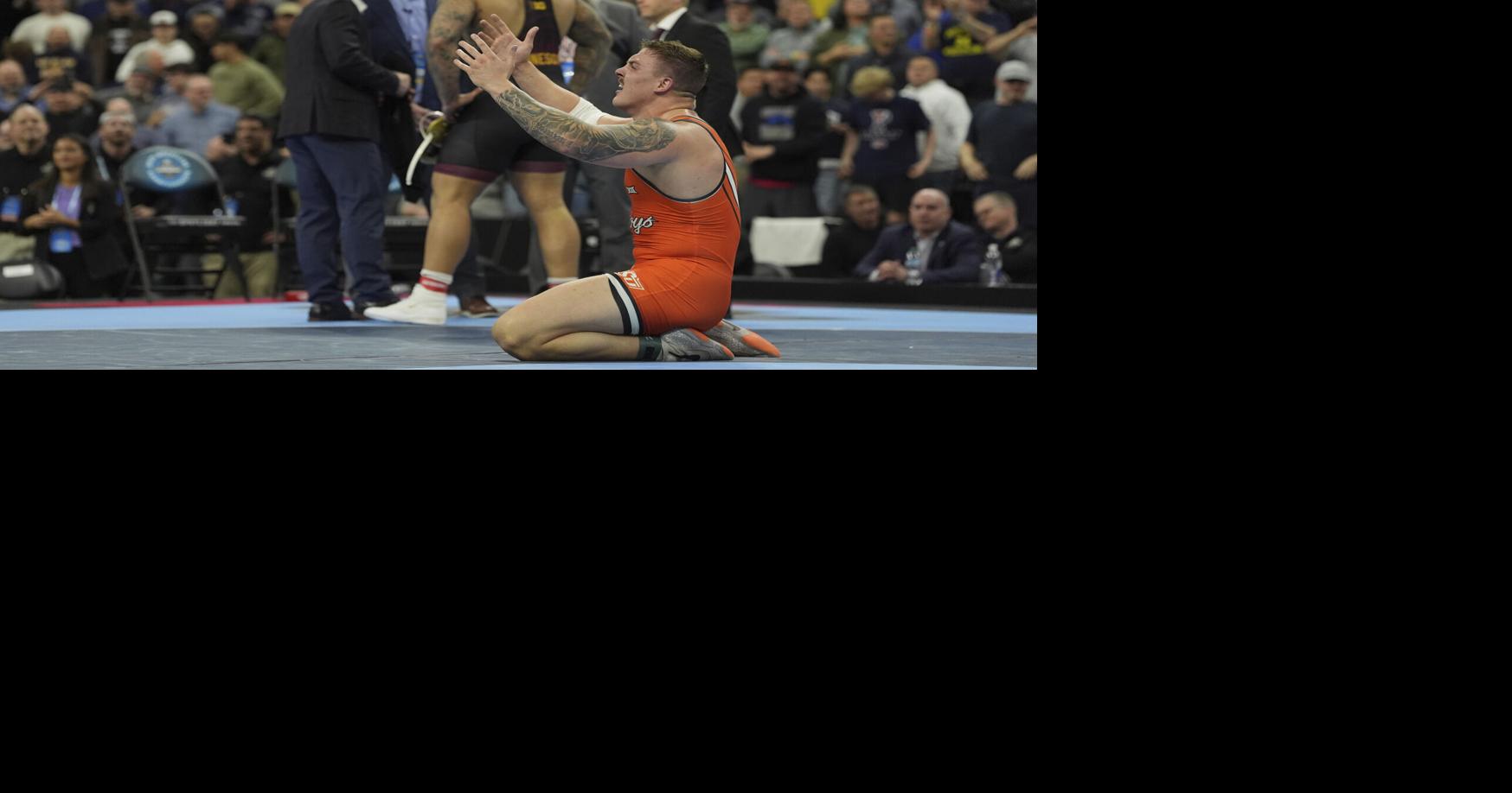 OSU's Wyatt Hendrickson drew inspiration from David vs. Goliath in ...