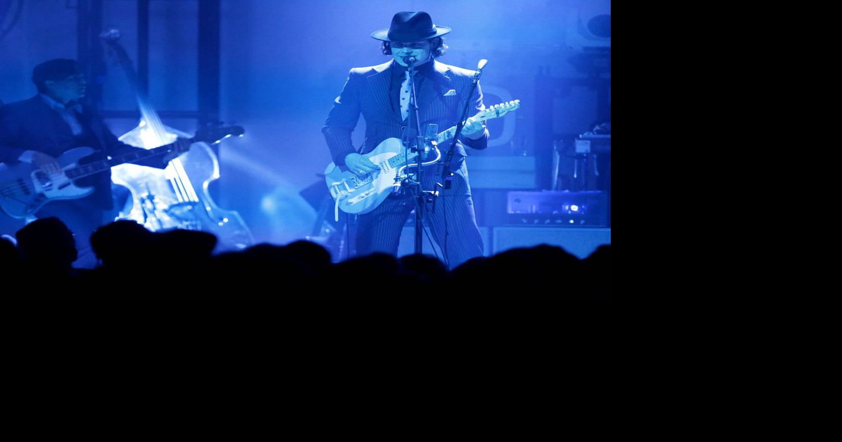 Jack White performing Tuesday at Tulsa's Cain's Ballroom