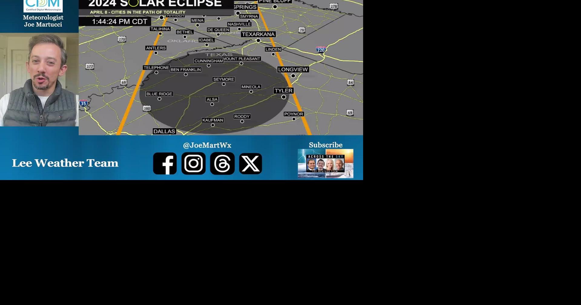 Oklahoma's cloud cover forecast for Monday's Solar Eclipse | Joe ...
