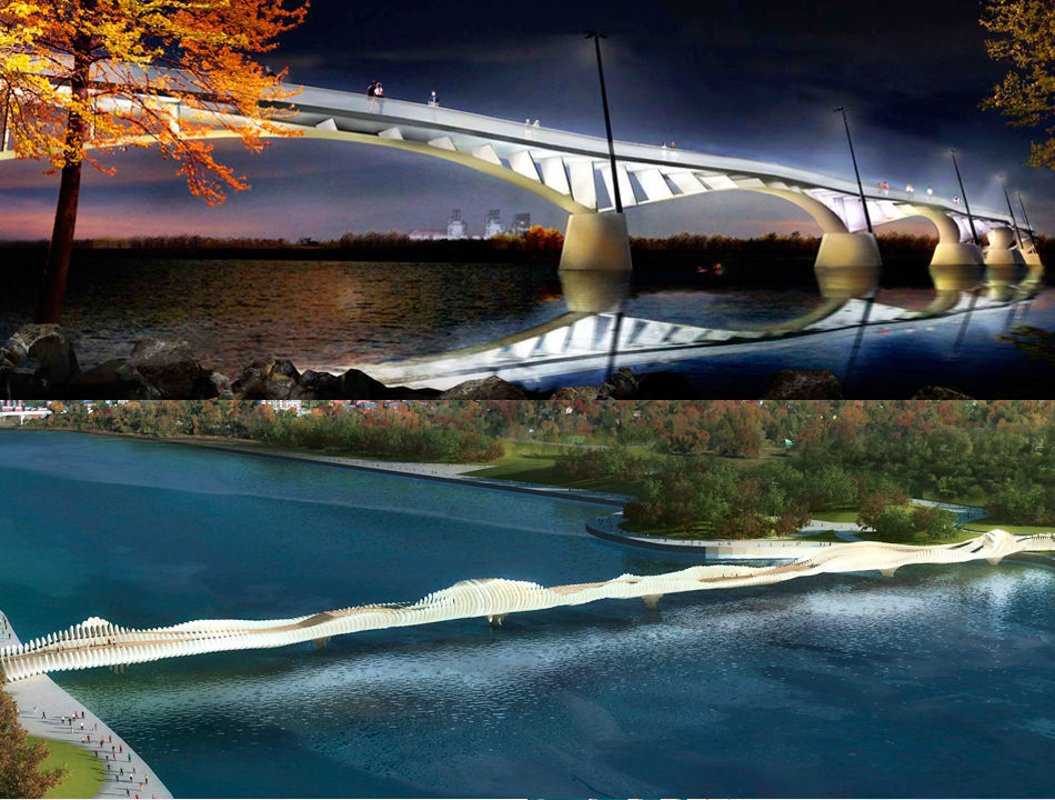 Source: Gateway Bridge design chosen for new Arkansas River pedestrian ...