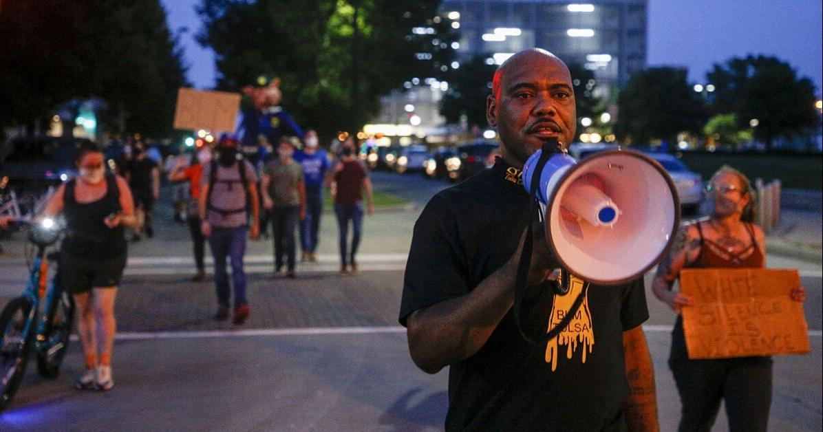 Throwback Tulsa: Black Lives Matter rally held at Centennial Park three ...