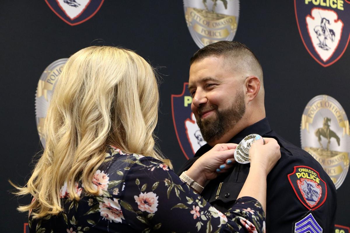 Former Skiatook police officer promoted to sergeant at Owasso Police ...