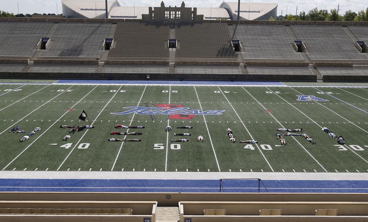 Watch Now: Tesla in Tulsa supporters unveil reenvisioned Golden Driller ...