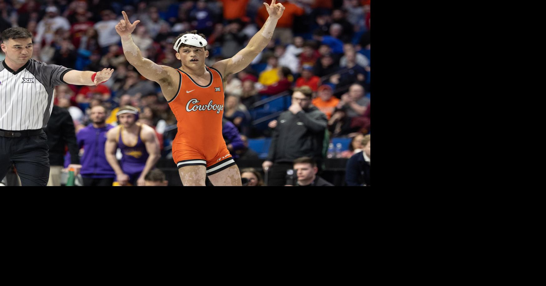 Tagen Jamison upends former national champion in Big 12