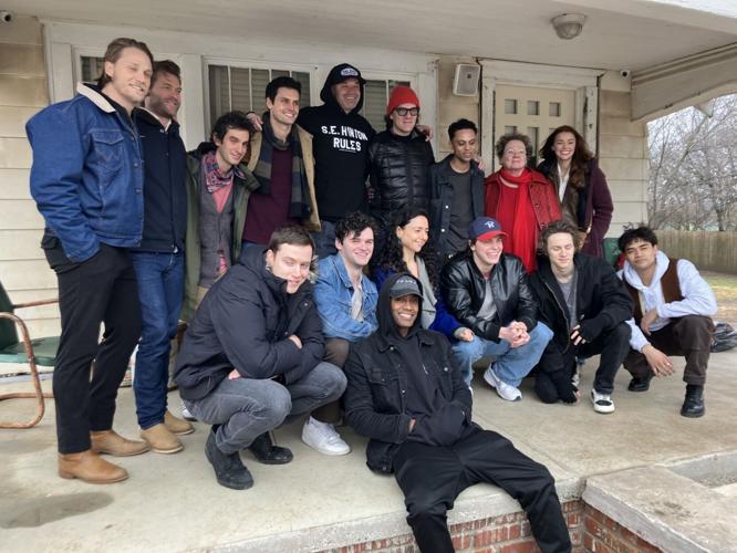 Angelina Jolie, 'Outsiders' musical cast see Outsiders House