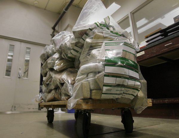Tulsa police find huge marijuana stash
