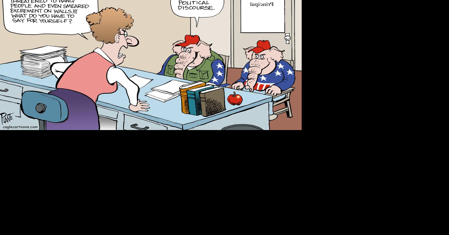 Cartoon: Legitimate Discourse