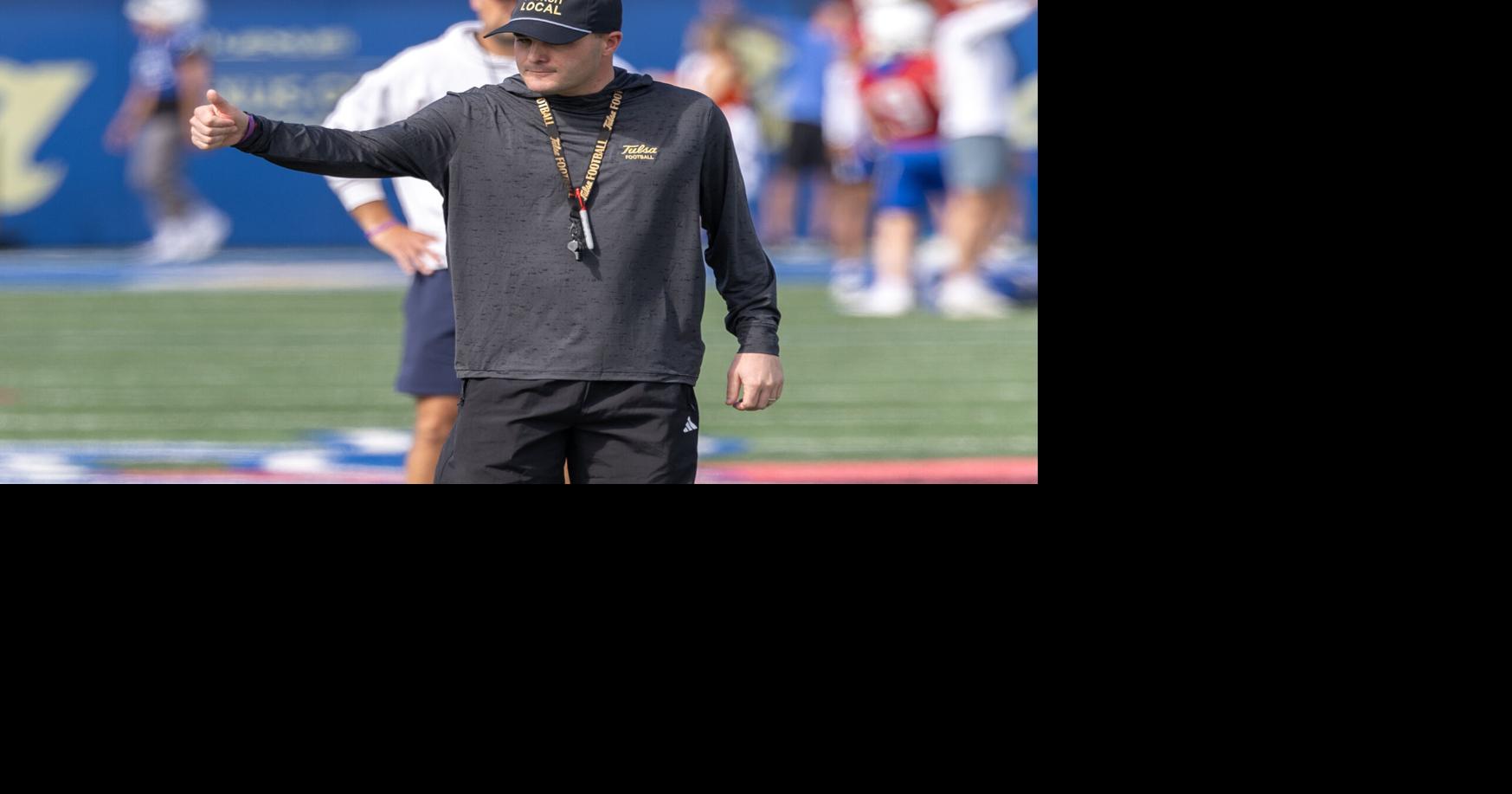 Tre Lamb wears his opening day enthusiasm on his head