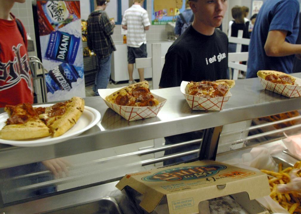 How school cafeteria meals have changed through the years
