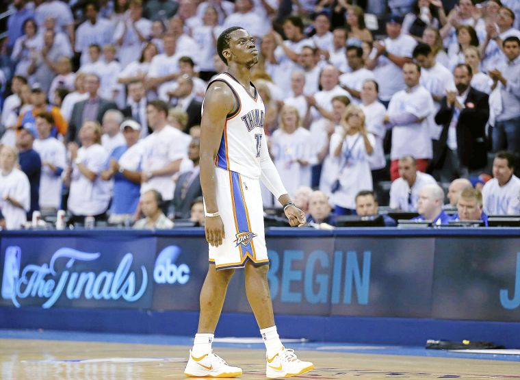 Oklahoma City Thunder's Reggie Jackson talks about contract extension ...