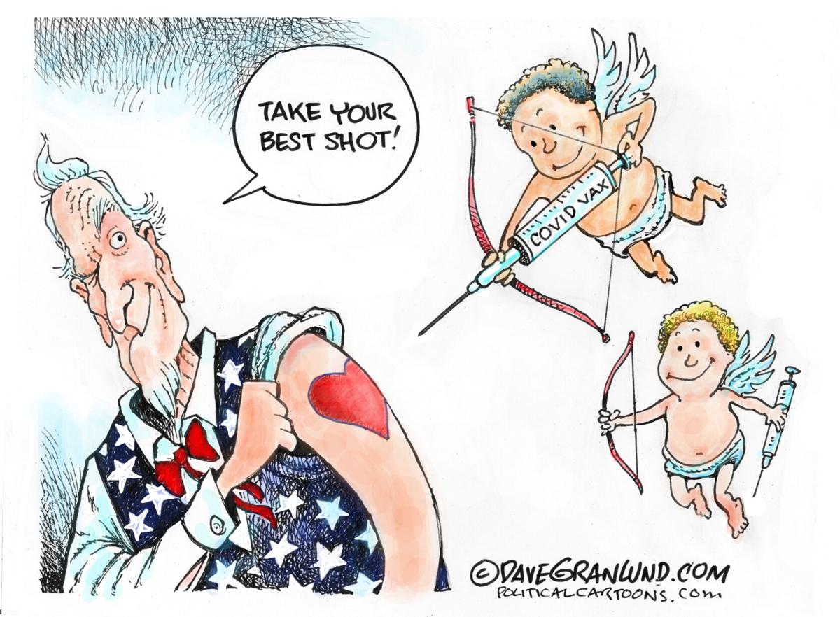 getting shots cartoons