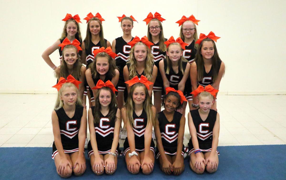 Meet Coweta's junior high cheer teams