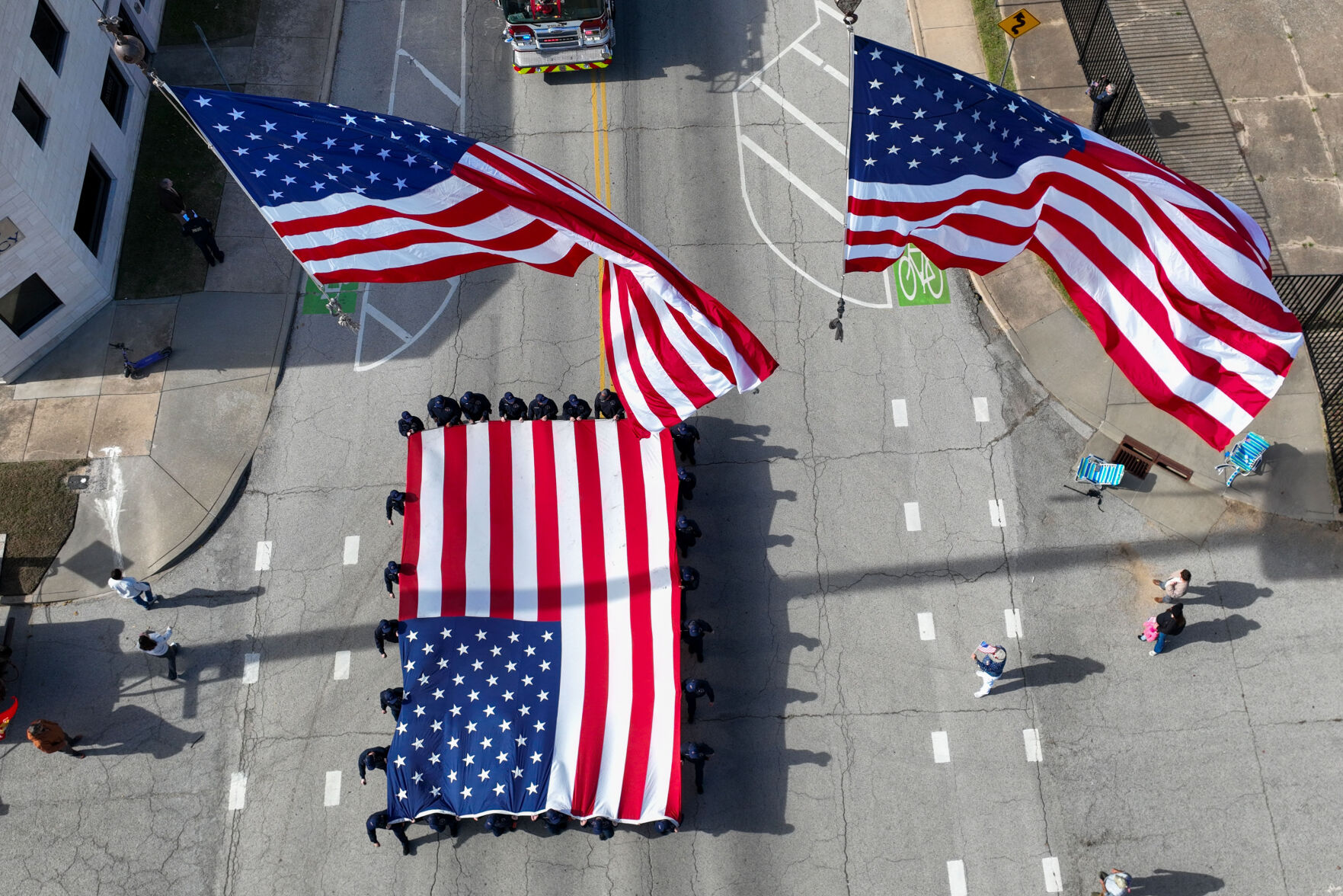 Photos: Tulsa honors veterans with downtown parade