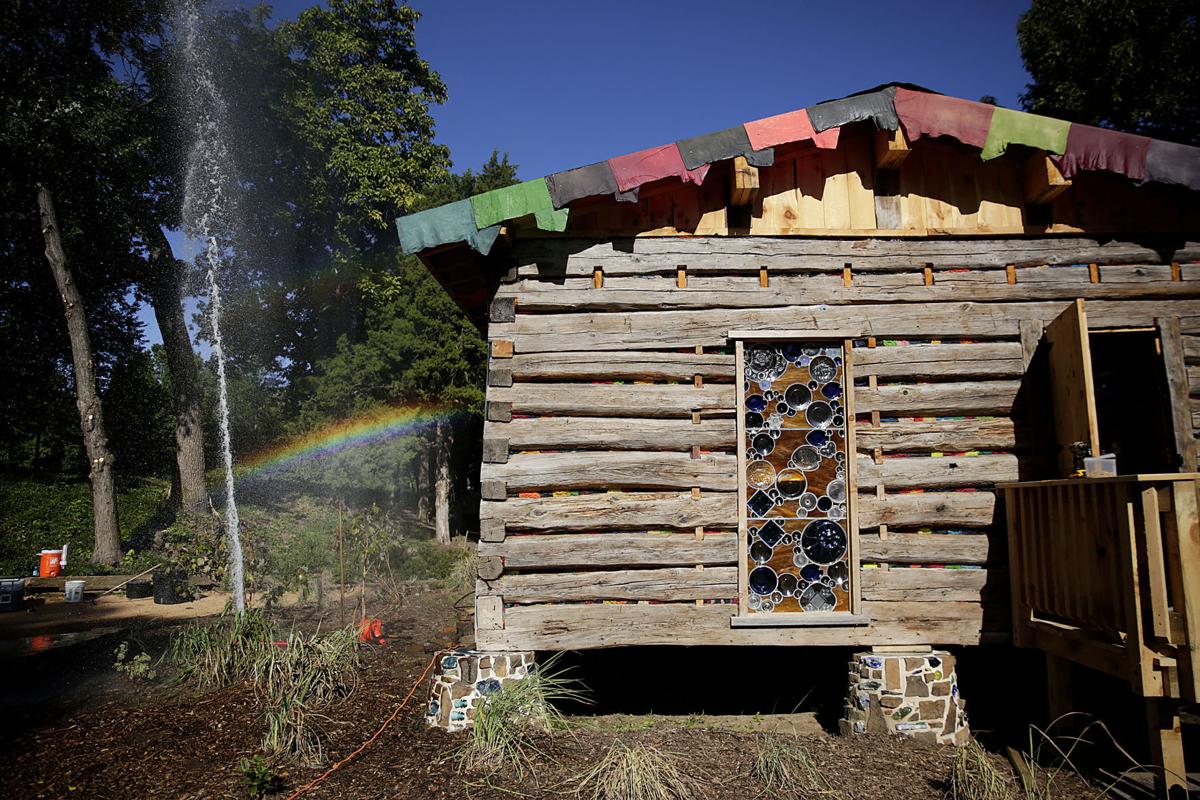 Philbrook Museum opens artistic log cabin on museum grounds | Local ...