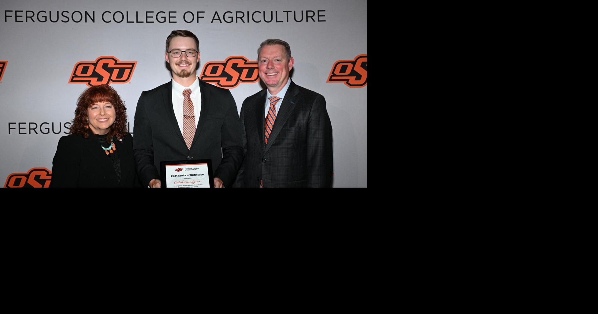 Owasso’s Caleb Snodgrass named OSU Ferguson College of Agriculture ...