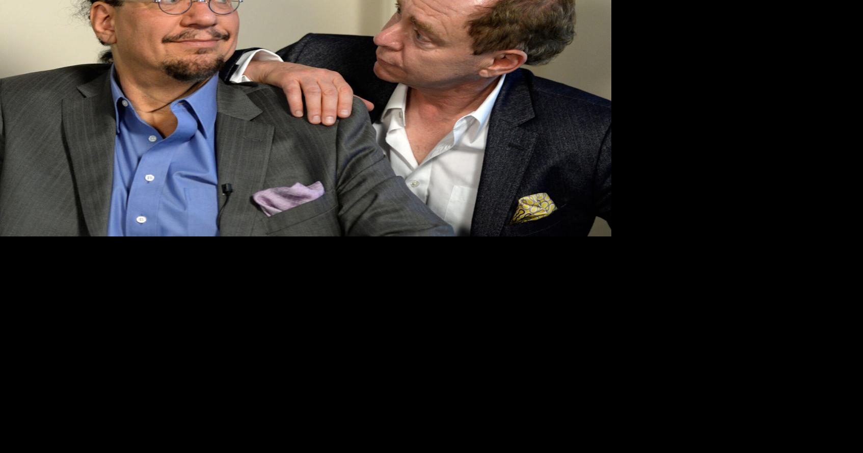Magicians Penn & Teller in a 2015 photo.