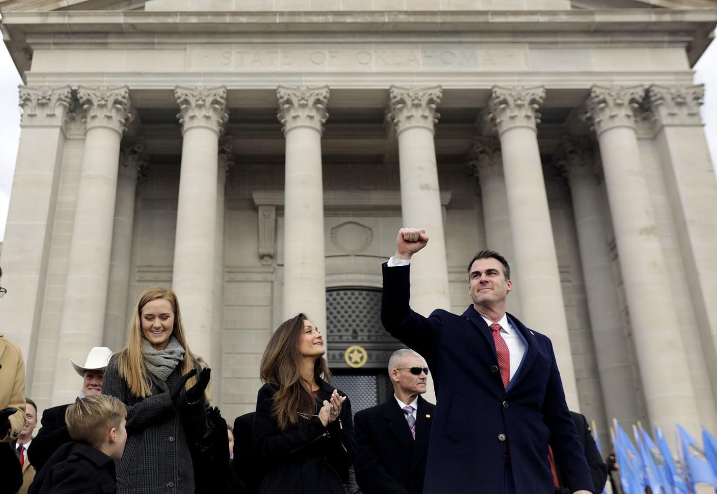 Gov. Kevin Stitt gives himself an 'A' for first year