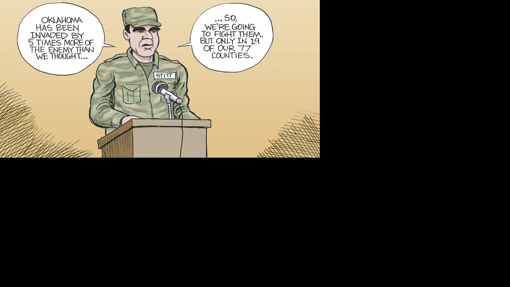 Bruce Plante cartoon: General Stitt | Columnists | tulsaworld.com