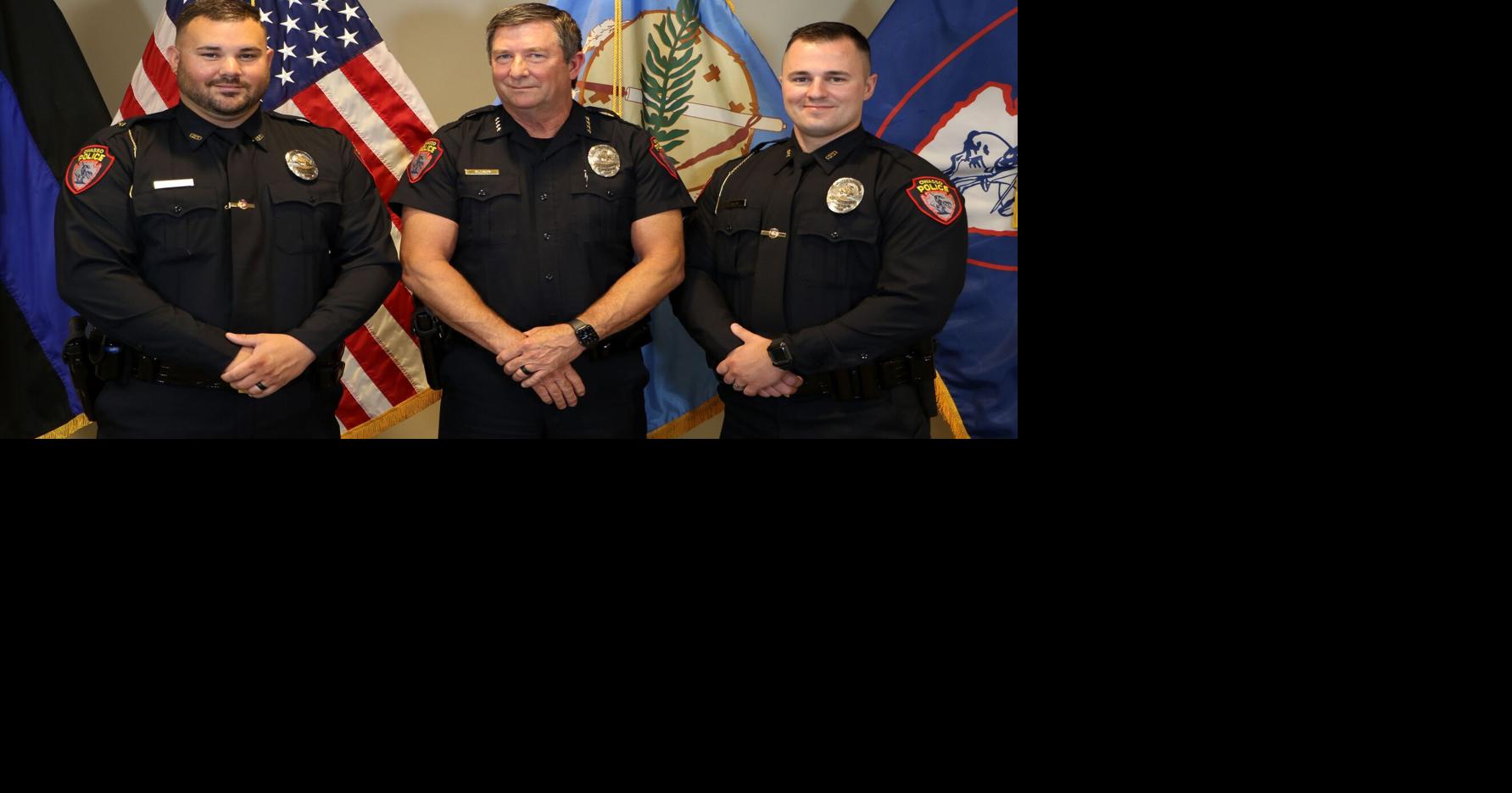 Owasso PD swears in two new officers: ‘We’re glad to have them on board’