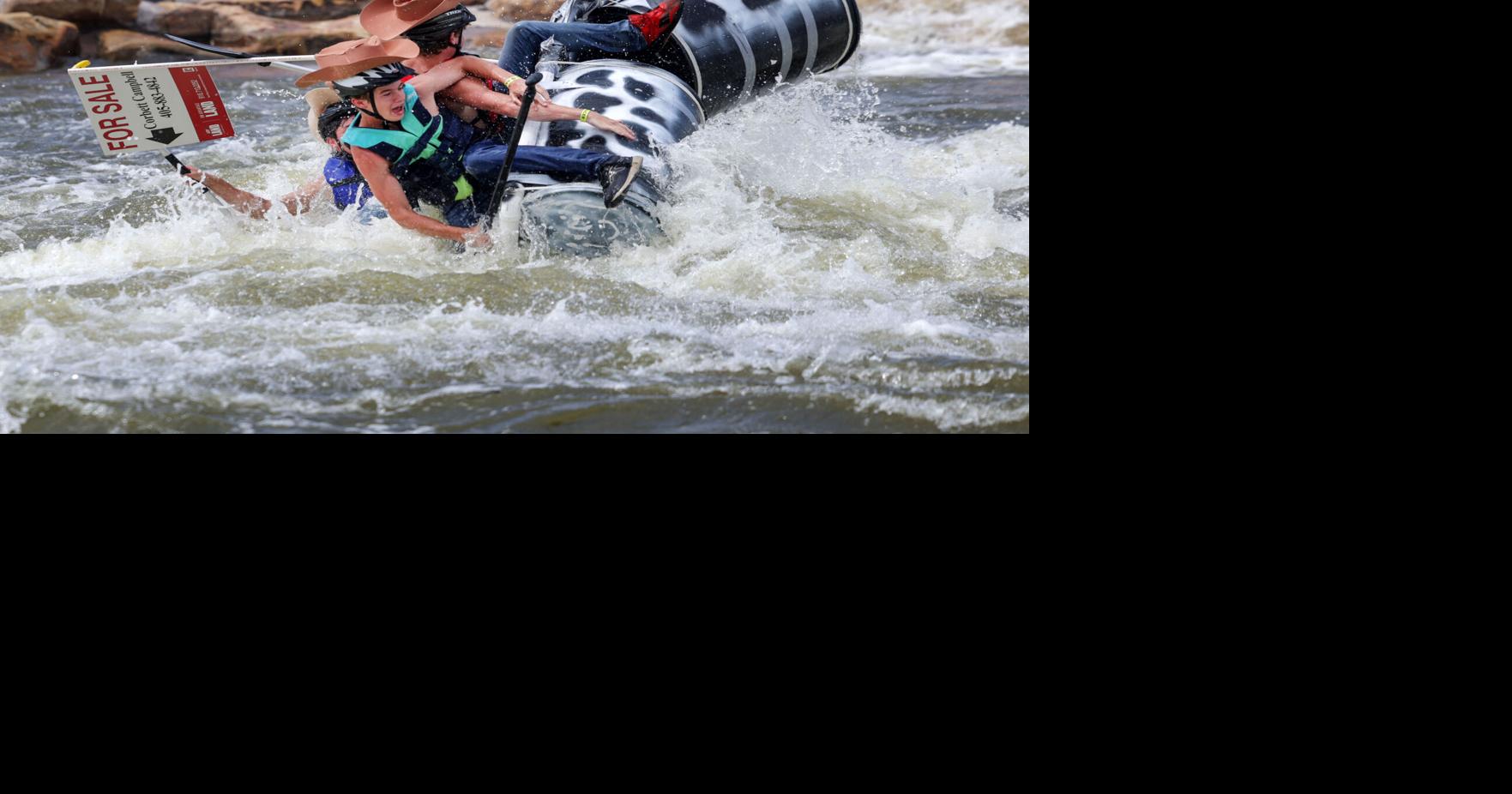 Tulsa's Great Raft Race returns amid big crowds