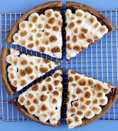S’mores Pizza Cookie recipe from the Cookies book