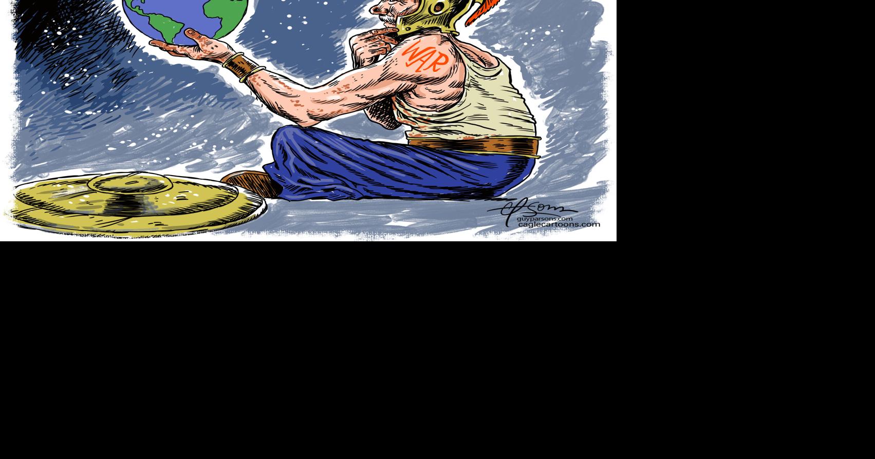 Cartoon: War Threatens