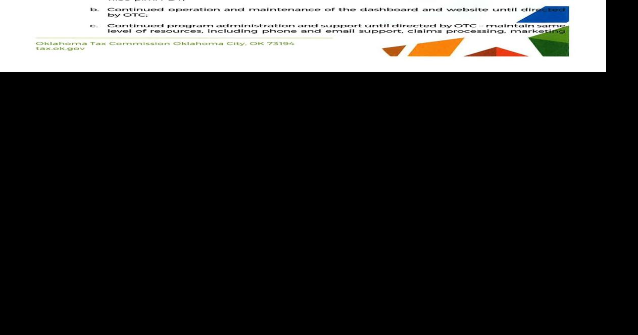 OTC notice of non-renewal to Merit vendor company.