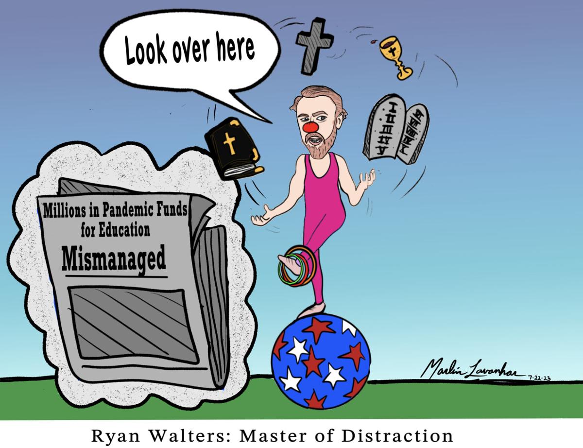 Cartoon: Education Distraction