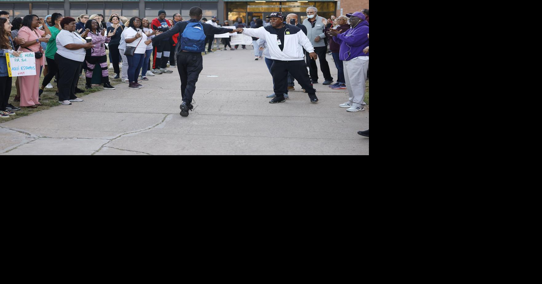 McLain High School students, staff return to class following fatal shooting