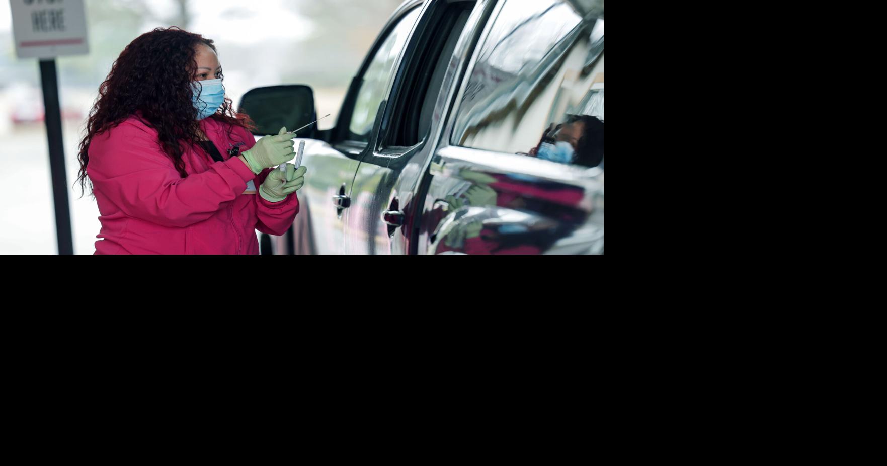 Drive-through flu testing site open in Tulsa as cases spike