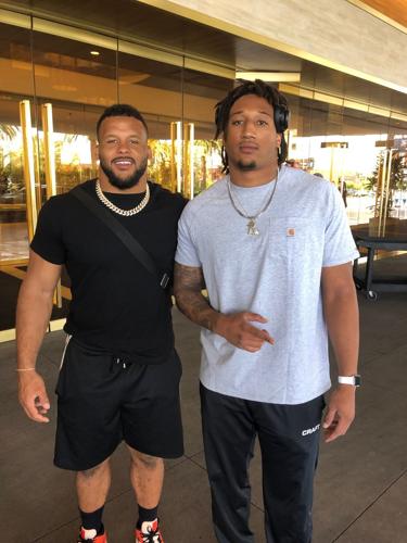 TU defensive end Trevis Gipson learns new techniques at Von Miller Pass ...