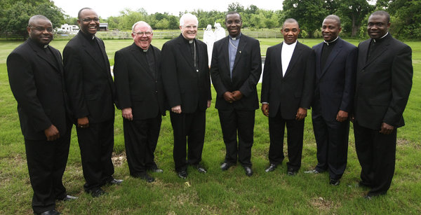 Foreign priests fill ranks