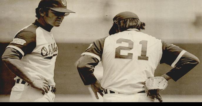 OU baseball retiring coach Enos Semore's jersey