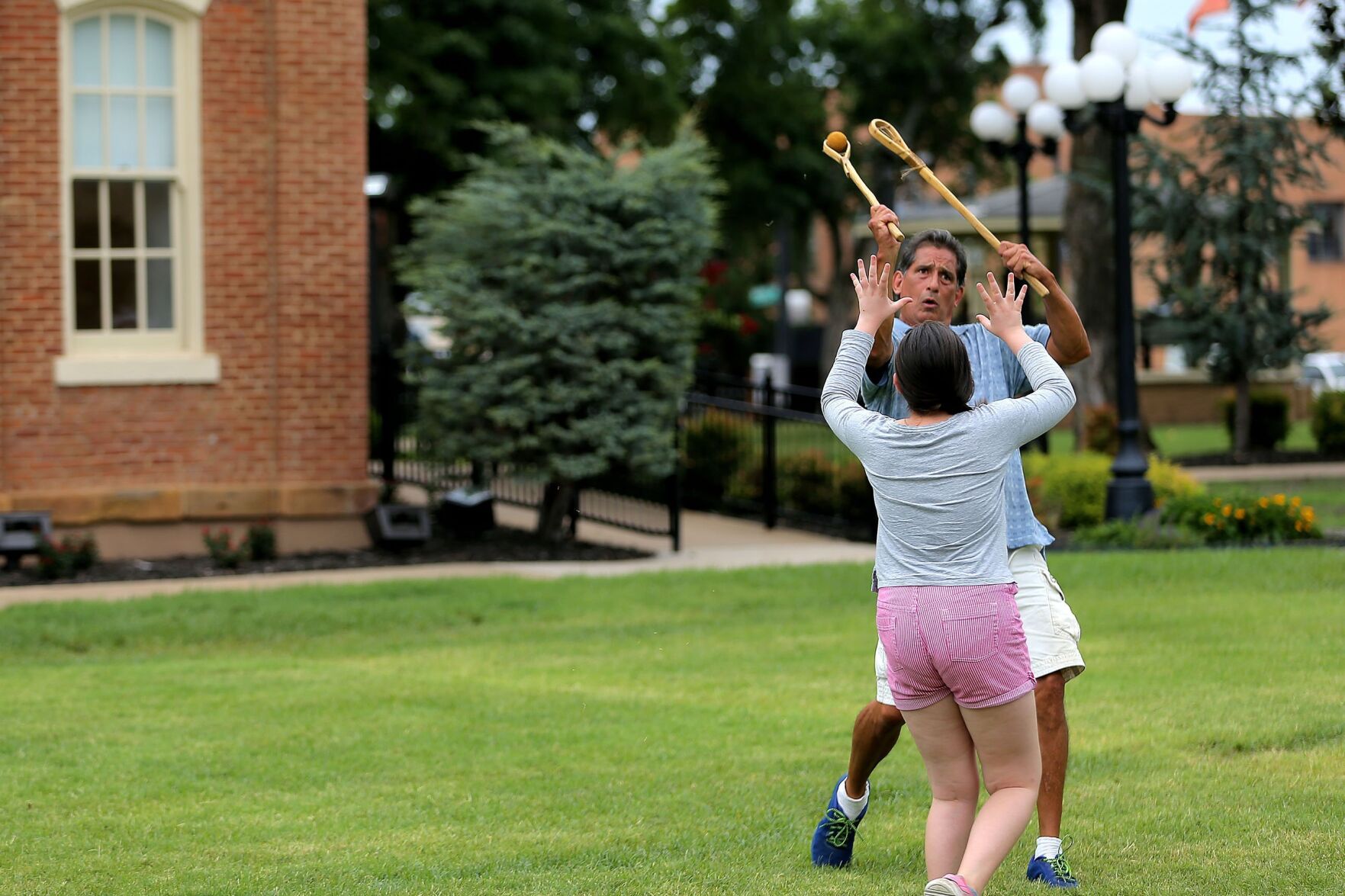 Cherokee Nation stickball player explains sport, its history