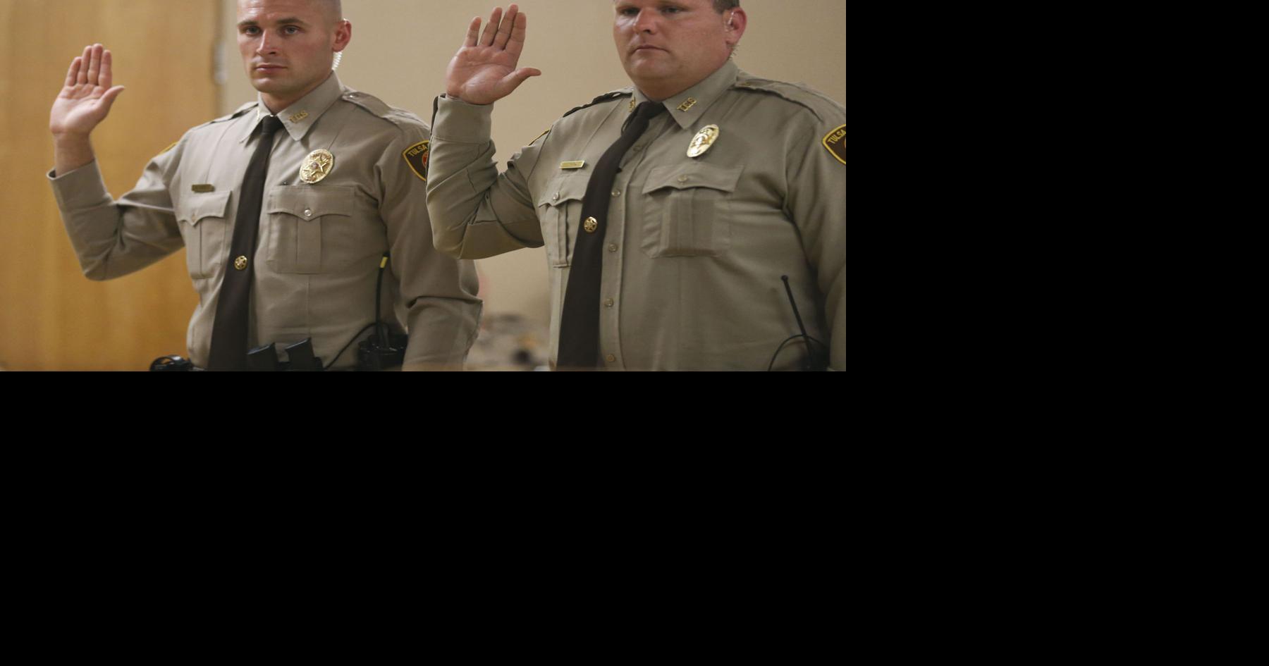 Two new deputies not deterred by scandal are first to be sworn in by ...