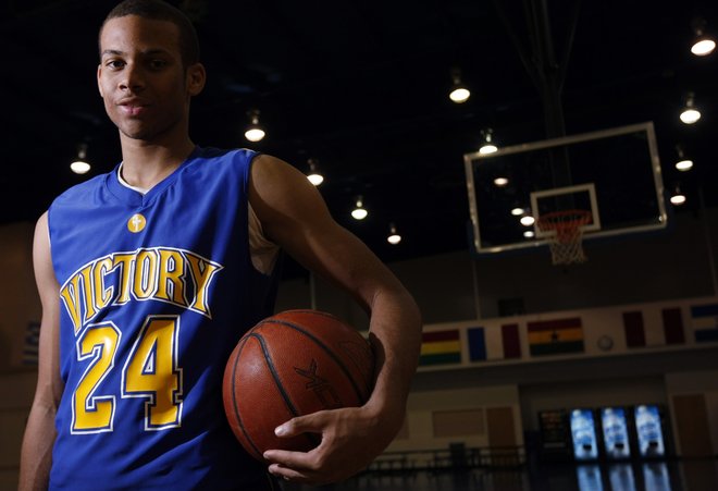 Tim Smallwood made Victory Christian and a jersey number proud this season