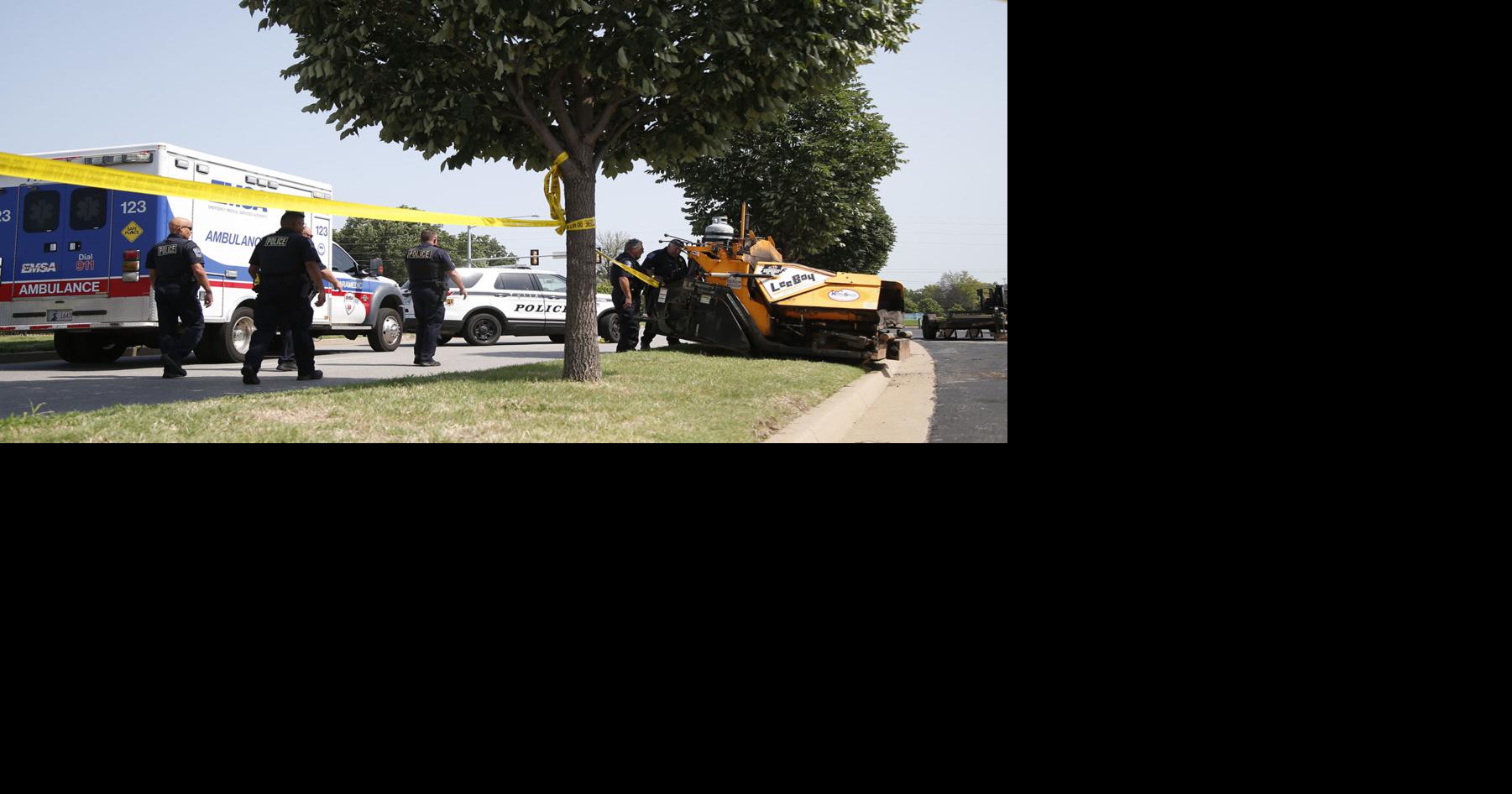 59-year-old man killed in accident involving asphalt paver