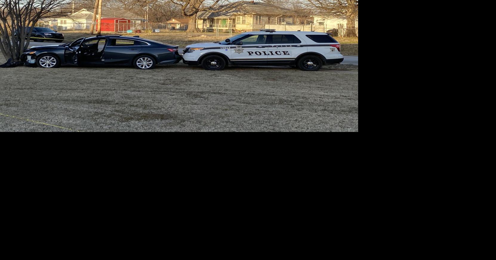Tulsa police officer shoots man after two police cars are rammed