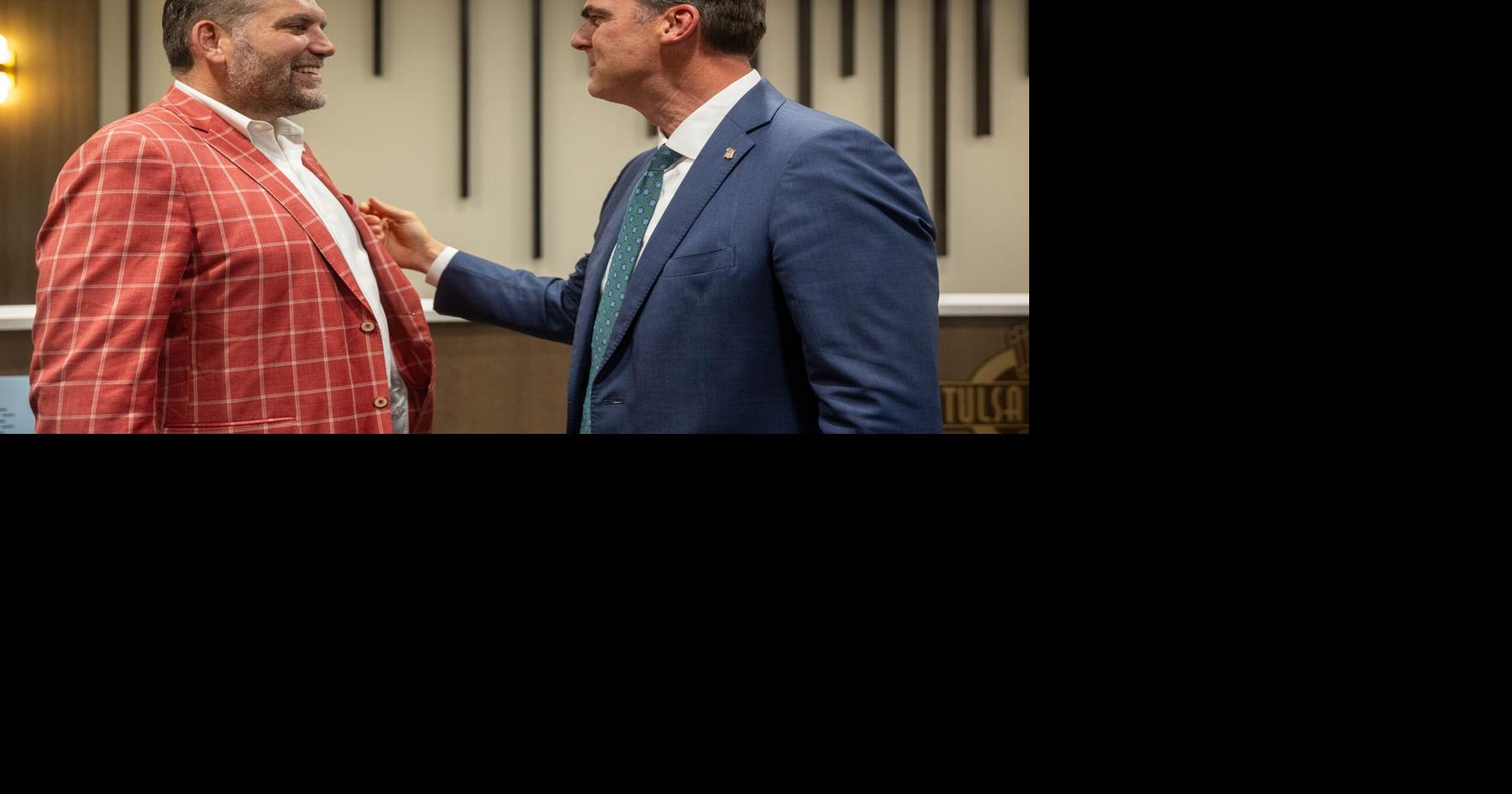 Stitt signs levee legislation