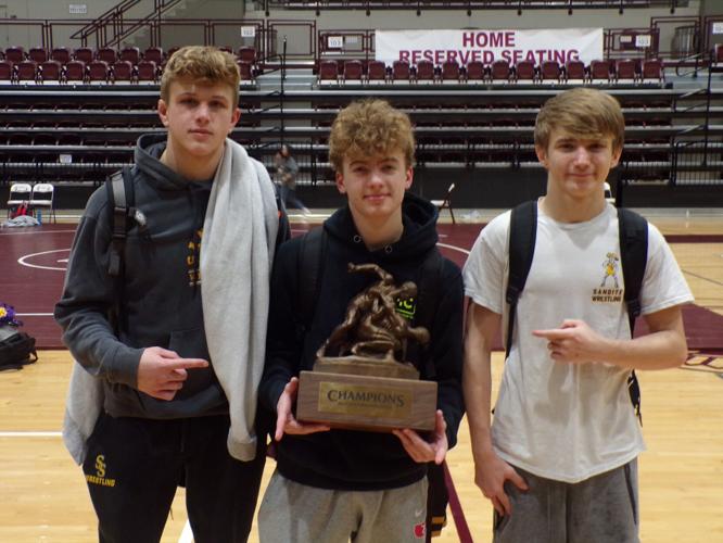 High school wrestling notebook