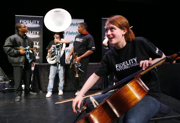 Central High School receives instruments for band, orchestra