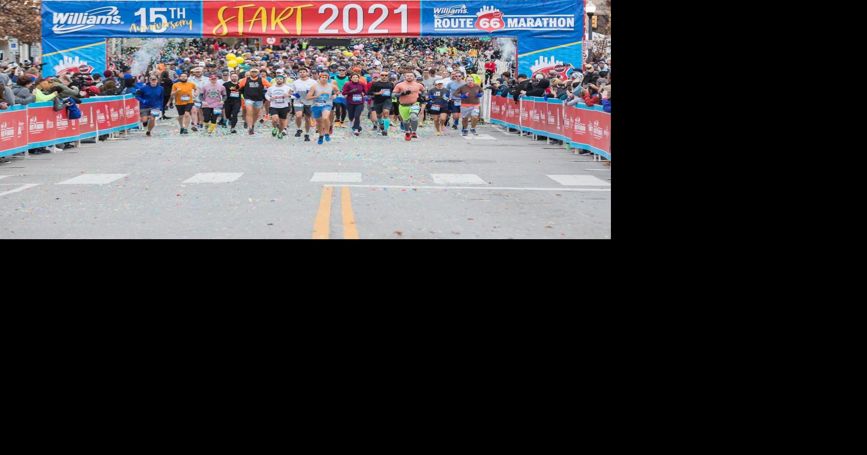 Photos: 2021 Route 66 Marathon in Tulsa