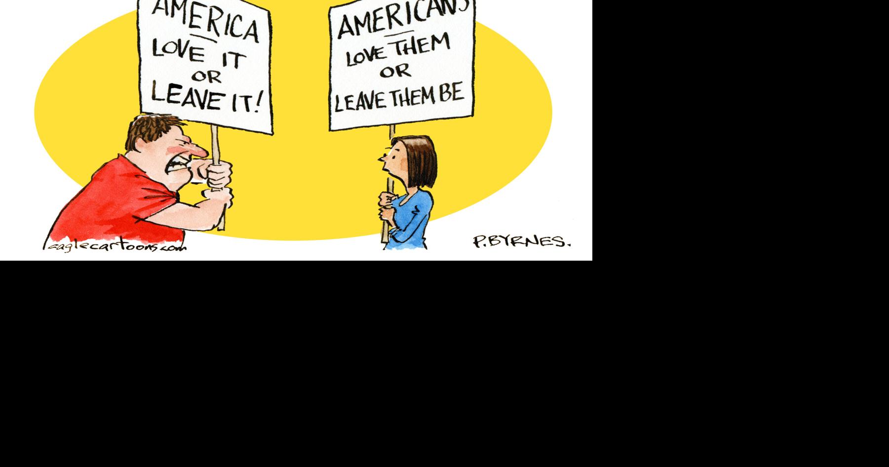 Cartoon: Love It Or ....