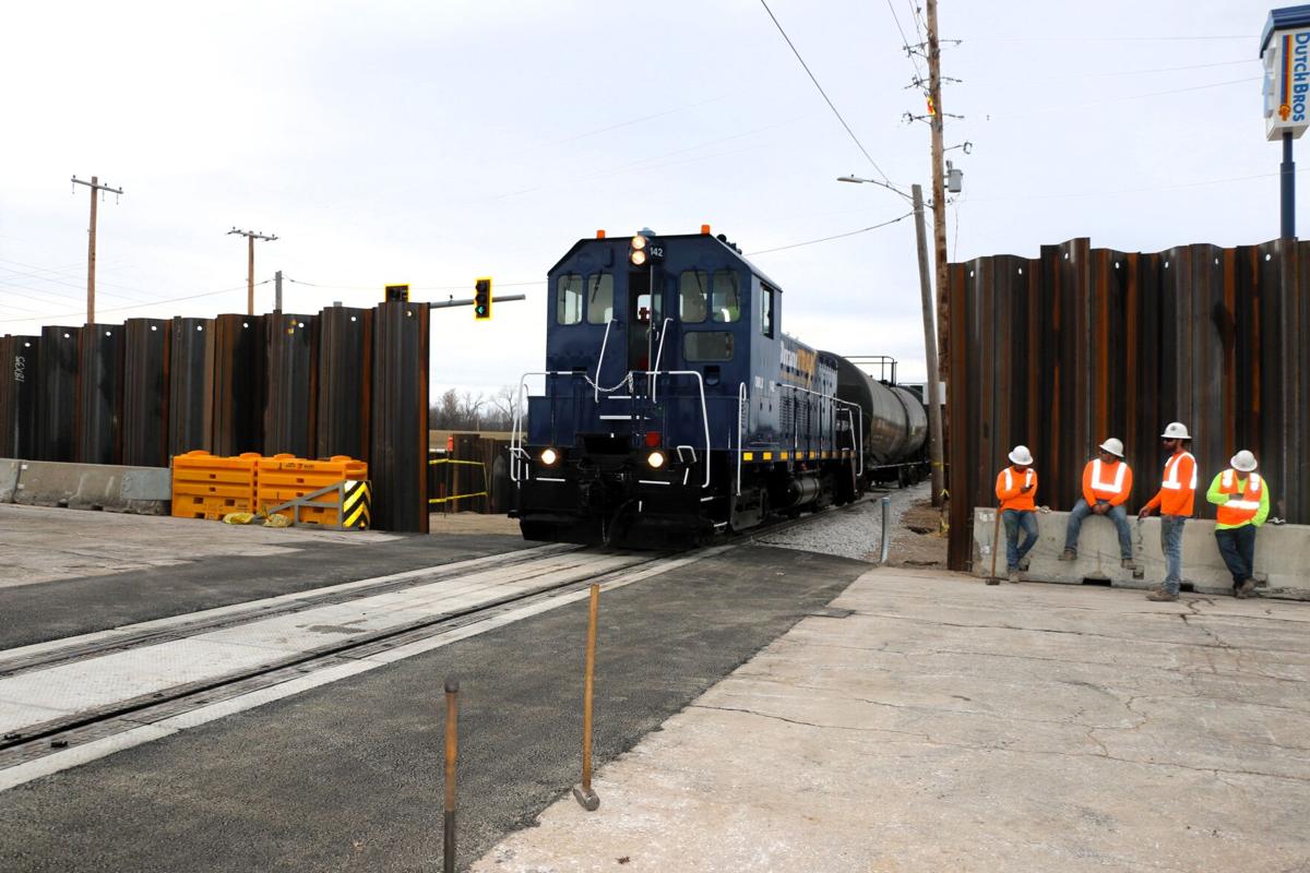 Unplanned excursion: Rescue locomotive is first to cross Oklahoma 97 on ...