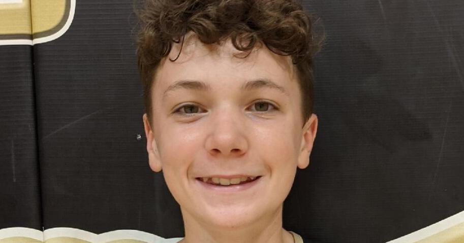 Inola seventh-grader Caden Thompson wins national free throw contest