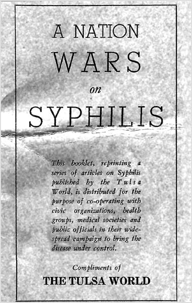 Syphilis was taboo but important health topic in 1930s