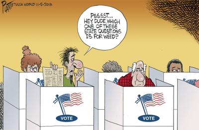 Bruce Plante Cartoon: Oklahoma State Questions